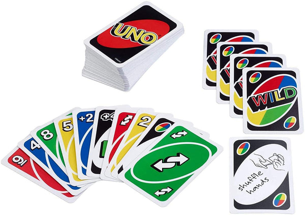 Mattel UNO Card Game – Classic Family Fun for Kids, Teens, and Adults ...