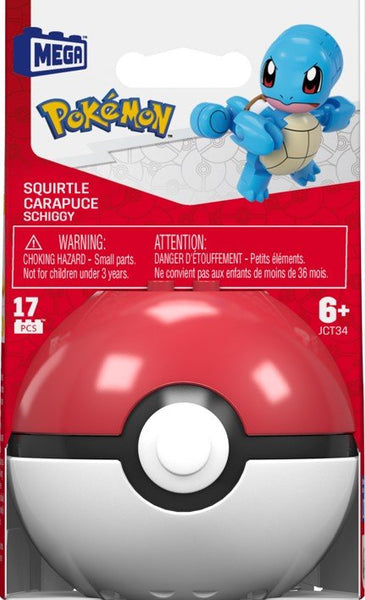 Mega Pokemon Evergreen Poke Ball Collection Squirtle Building Set- 17 ...